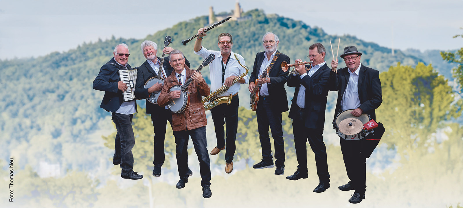 Die Original Blütenweg-Jazzer: Dixie, Swing und Jazz von der Bergstraße